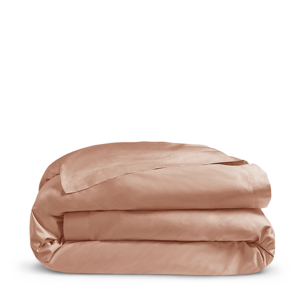 Clay Pink Edged Duvet Cover – Dip & Doze