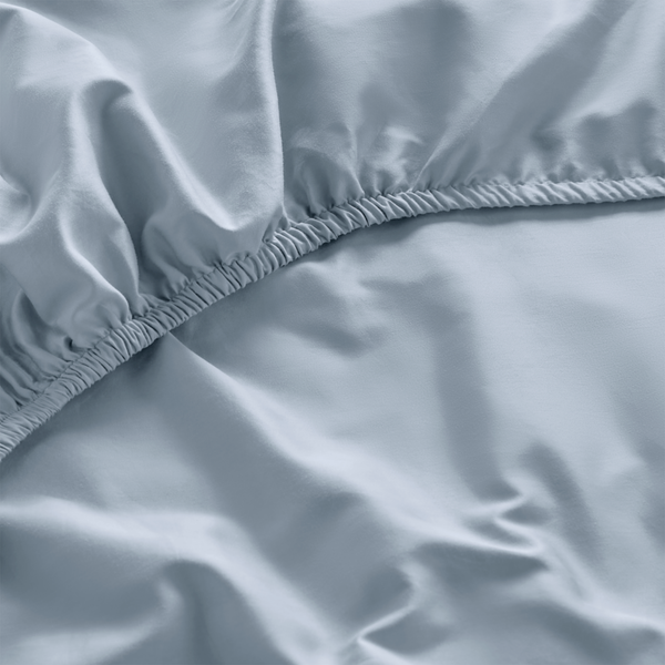 Sky Blue Perfect Fitted Sheet – Dip & Doze